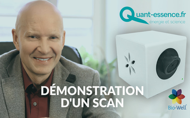 Démonstration pratique d'un scan réalisé avec la caméra Bio-Well